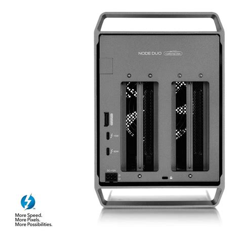 Akitio Node Duo Thunderbolt 3 Pcie Expansion Chassis For 2 X Pcie Cards