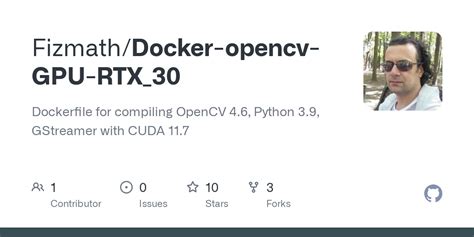 Github Fizmath Docker Opencv Gpu Rtx Dockerfile For Compiling Opencv Python