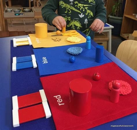 Montessori Color Box I Or Color Box Ii Embroidered Extension Etsy