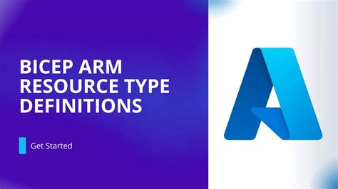 Bicep Arm Resource Type Definitions