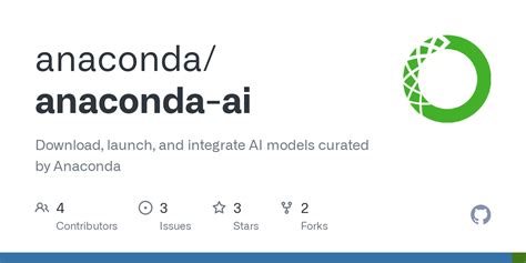 GitHub Anaconda Anaconda Ai Download Launch And Integrate AI Models Curated By Anaconda