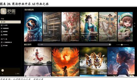 商汤秒画开启ai作画之旅 2024年01月 行业研究数据 小牛行研