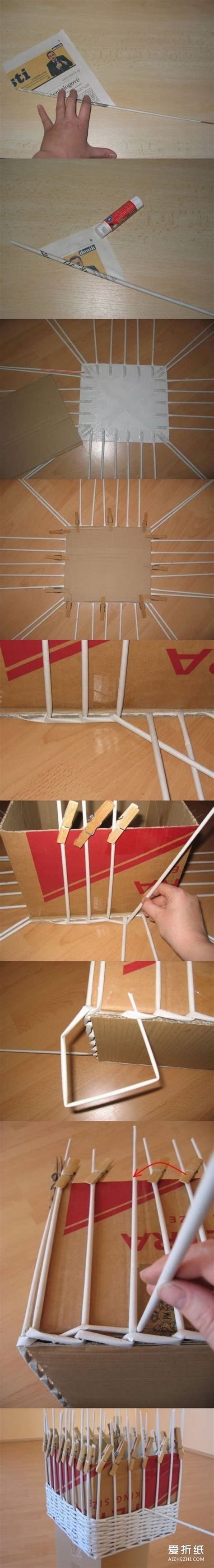 如何折纸收纳盒 旧报纸折收纳盒的方法 爱折纸网