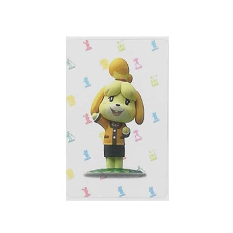Amiibo Card Isabelle Wave Nieuw Game Shock Oss