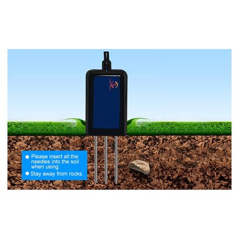 Sensor De Ec Y Temperatura Del Suelo Monitoreo Agrícola Preciso