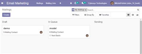 Odoo Email Marketing Odoo V Community Edition Book