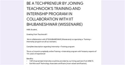 Satyam Mishra On Linkedin Be A Techpreneur By Joining Teachnooks