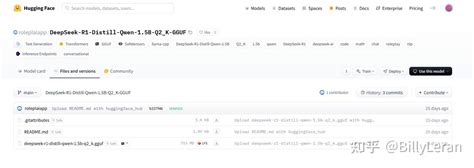 Ollama自定义导入deepseek R1 Distill Qwen 15b模型 知乎
