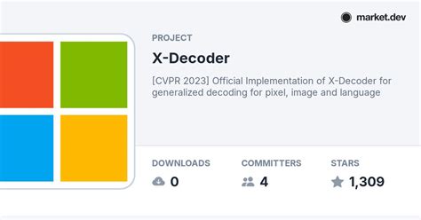 X Decoder Ecosystem Directory Market Dev