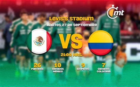 Ver juego de México vs Colombia HOY horario y canal Amistoso 2022