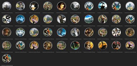 Summoner Icons Notext By Dan0uge On Deviantart