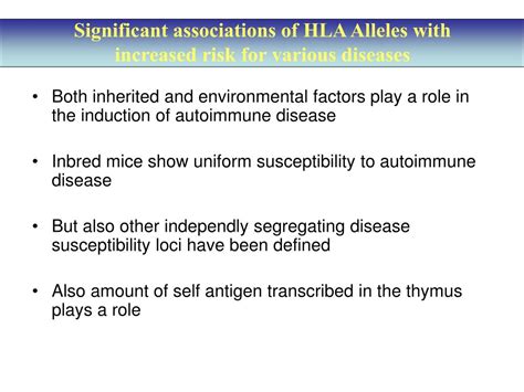 Ppt Autoimmune Disease Viral Disease Neurologic Disorders Allergic