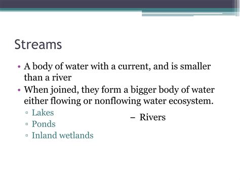 Rivers And Streams PPTX