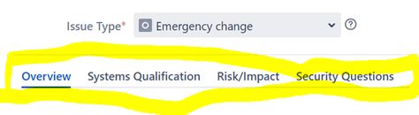 Hide Tabs Based On Issue Type