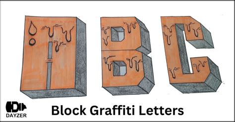 Graffiti Letters Block Style For Beginners Dayzerart