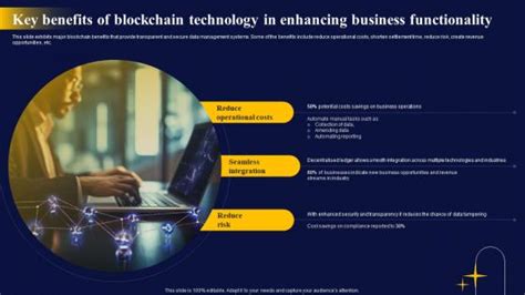 Key Benefits Of Blockchain The Ultimate Guide To Blockchain Integration Iot Ss Ppt Sample