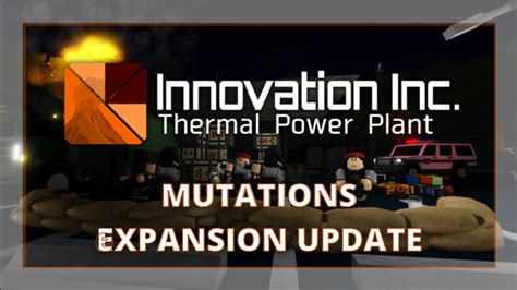 Innovation Inc Thermal Power Plant Perfection Roblox Games Wiki
