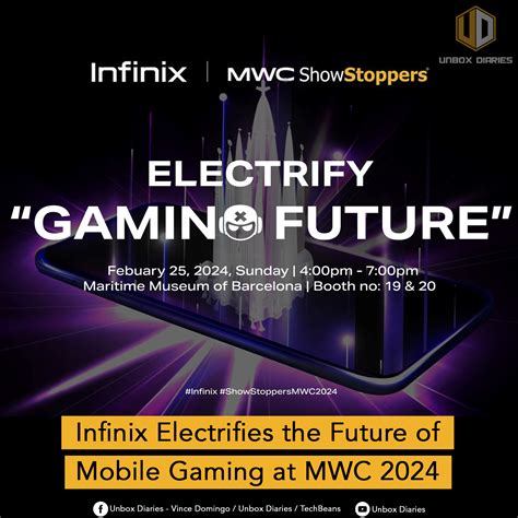 Infinix Electrifies The Future Of Mobile Gaming At Mwc Unbox Diaries