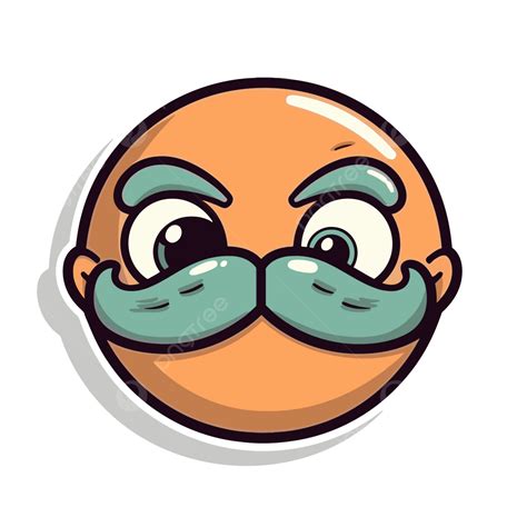 Clip Art Baffi Gratis Faccina Che Si Lecca I Baffi Emoji Vettoriali