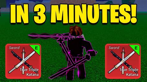 True Triple Katana Blox Fruits Wiki Fandom 60 Off