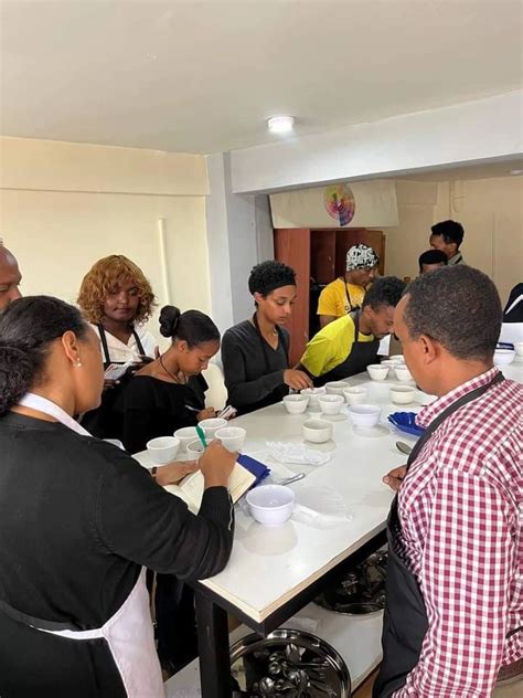 Today We Kept Grading Arrival Coffee We Did An Unwashed Coffee Assessment And Evaluated Primary