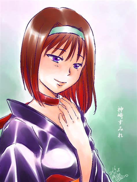 Kanzaki Sumire Sakura Taisen Drawn By Heppoko Kamijou Akira Danbooru