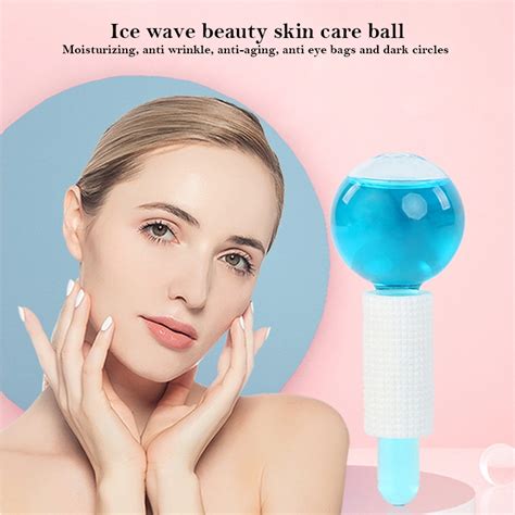 2pcsbox Beauty Ice Therapy Face Massage Ball Cool Compress Globes