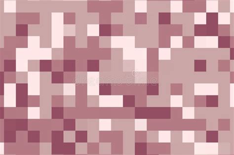 Light Pink Square Pixelated Pattern With Evenly Structured Grid