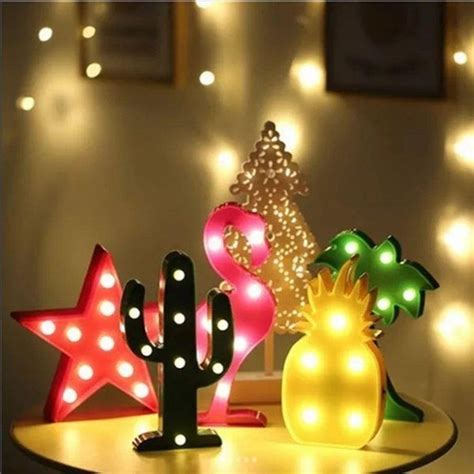 Luminaria Led Abajur Estrela Amarela Decoracao Casas Bahia