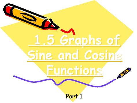 Graphs Of Sine And Cosine Functions