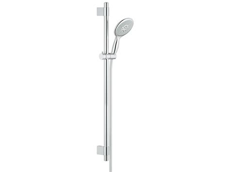GROHE Power & Soul 4 Function Single Rail Shower 130mm with Wall Water ...