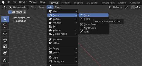 Blender Tip How To Make A Curved Text Using A Bezier Curve — Frank Eno