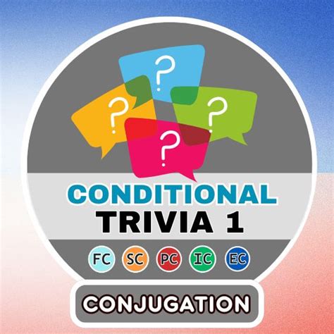 7 Conjugation Questions Conditional Part 1 Spanish Circles