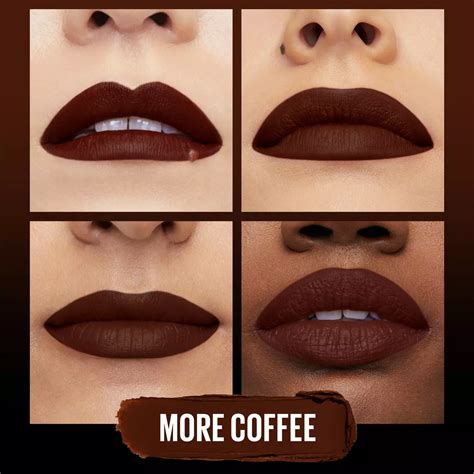 Maybelline Color Sensational Ultimatte Slim Lipstick More Coffee