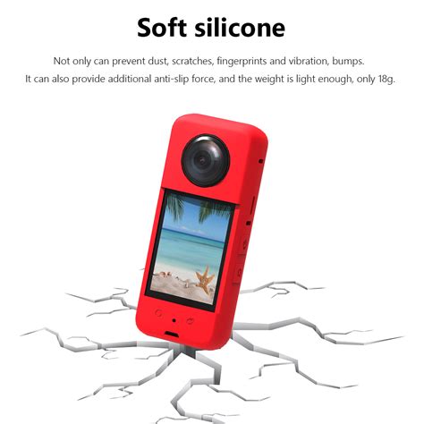 Insta360 One X3 Silicone Protection Soft Shell Body Case Sleeve With