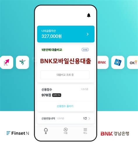 Bnk경남은행 Bnk모바일신용대출 2종 론칭⋅판매 네이트 뉴스