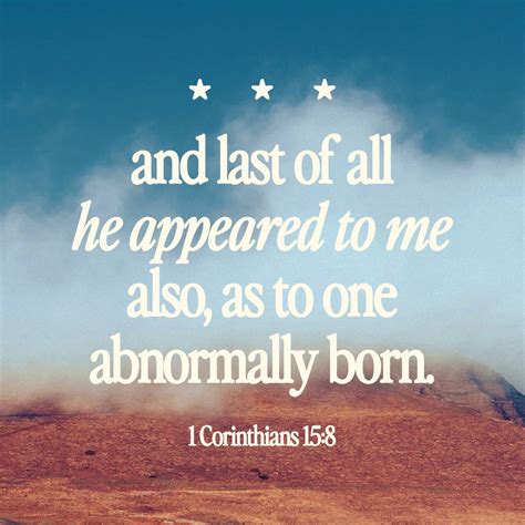 1 Corinthians 15 1 32 Now Brothers And Sisters I Want To Remind You