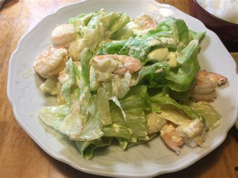 エビとレタスのサラダ！ 竹内恵里の日記帳