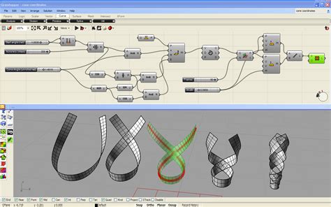 the geometry of bending march 2009 grasshopper rhino parametric design rhino software