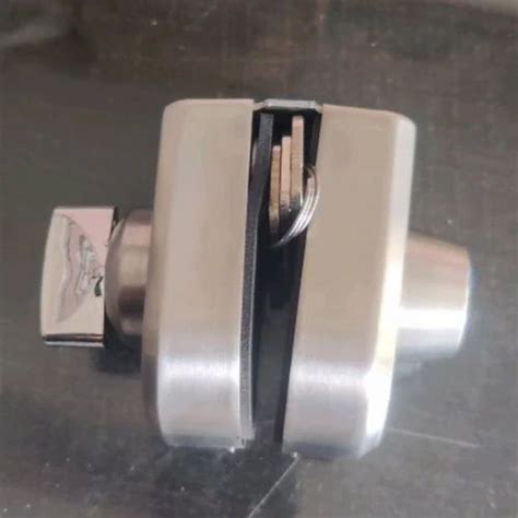 Knob Cylinder Glass Door Lock Stainless Steel At Rs 1250piece In