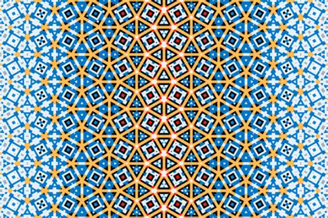 Sky Blue Geometric Pattern Graphic By SmartLookCreativity Creative Fabrica