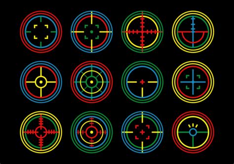 Archery Target Vector Art Icons And Graphics For Free Download