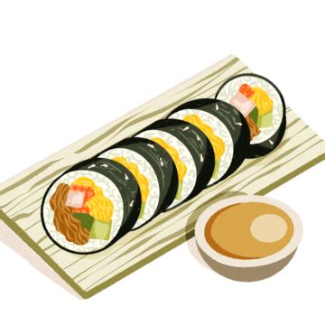 Gimbaps Kimbap Korean Food Food Korean Delicious Rice Korea Traditional