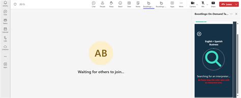 Adding An Interpreter To A Scheduled Teams Call Boostlingo