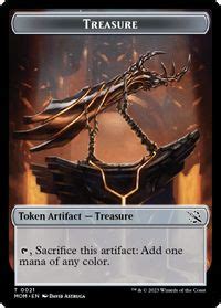 Treasure 0021 Phyrexian Saproling Double Sided Token Of MOM 0 88