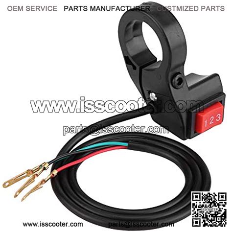 Handlebar Switch Shift 22mm 78in Handlebar Electric 3 Speed Module