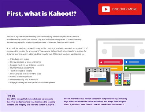 Teachers Starter Guide To Kahootpdf