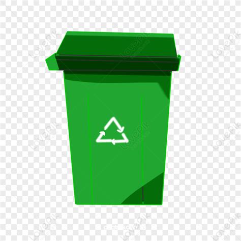 Green Recyclable Trash Canemblemenergyecology Free Png And Clipart