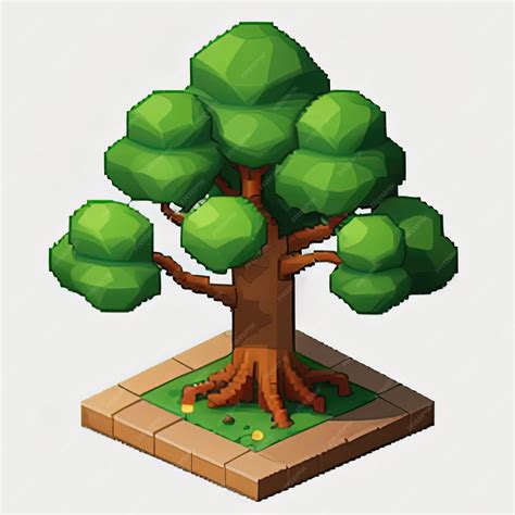 Premium Photo Stylized Wood Tree Assets For Game Environments