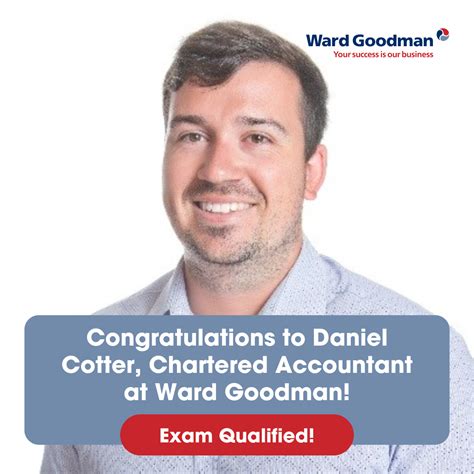 Daniel Cotter Exam Pass Ward Goodman